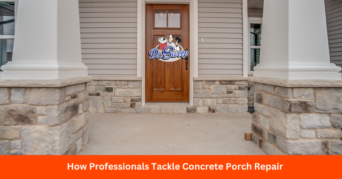 How Professionals Tackle Concrete Porch Repair